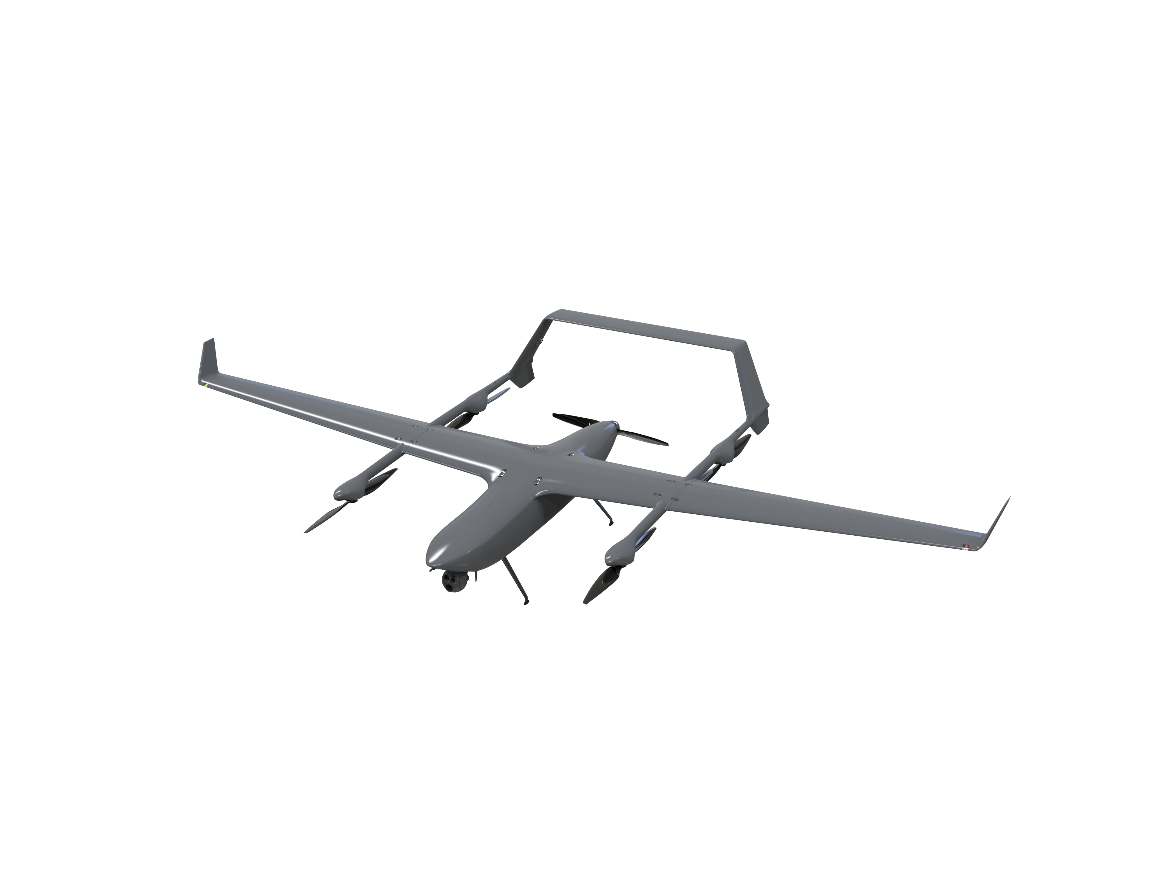 SMD | V500E Electric VTOL Fixed Wing Monitoring UAV